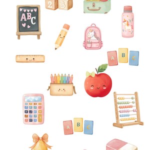 School Clipart Bundle – Cute Animals, Woodland Autumn Classroom ...
