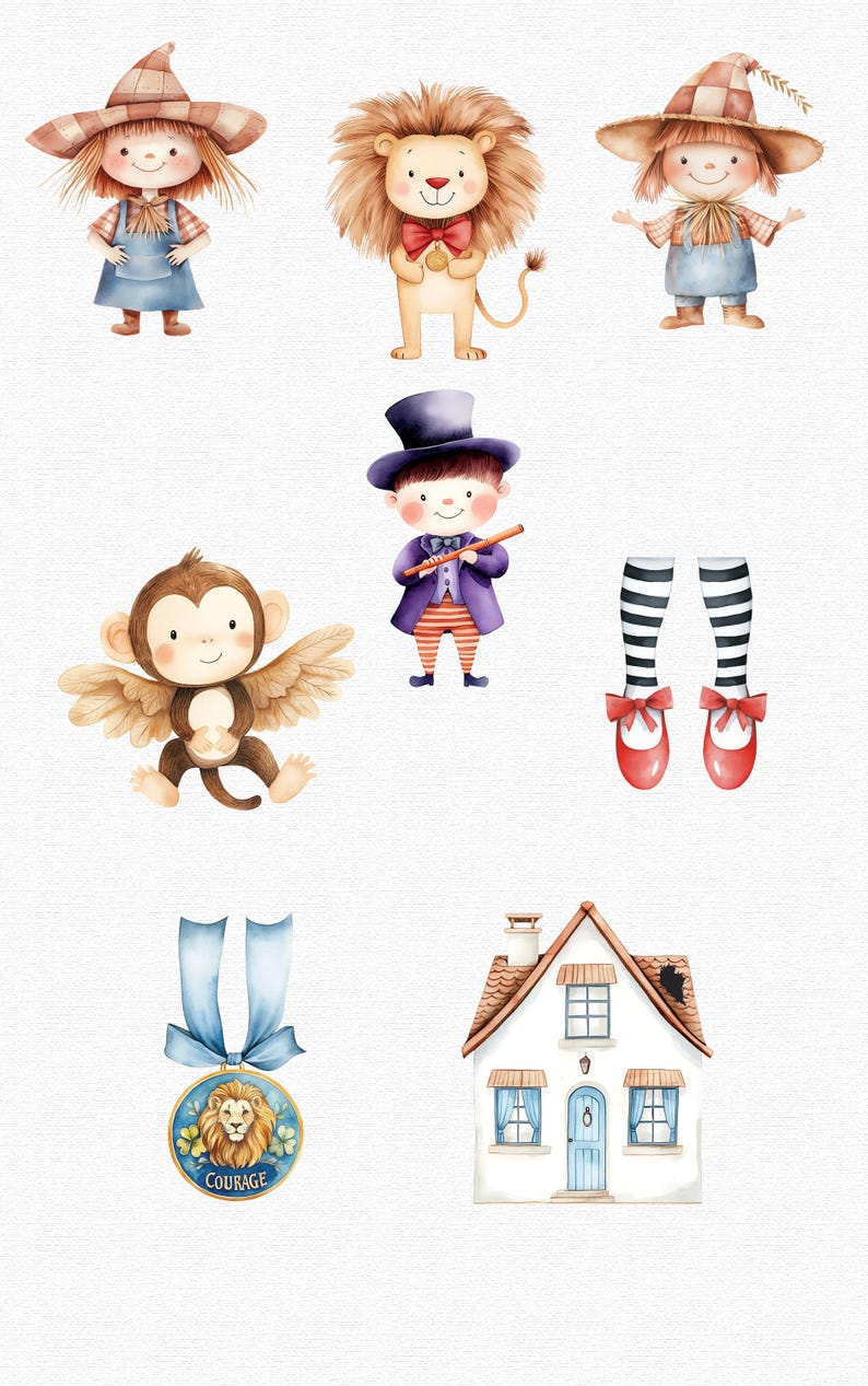 Wizard of Oz Clipart | Dorothy Clipart | Tin Man PNG | Emerald City Png ...