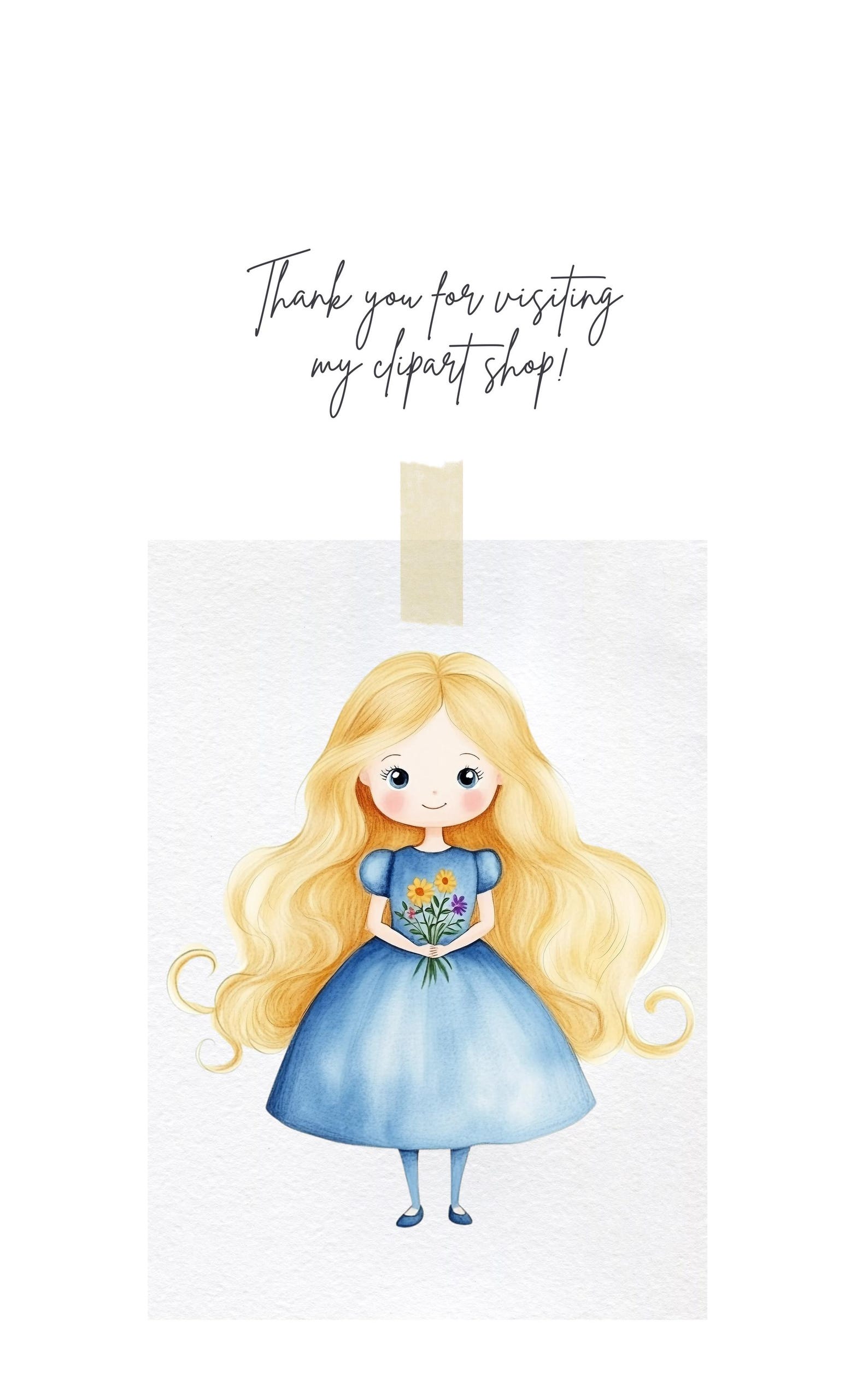 Goldilocks and Three Bears Clipart: Watercolor Forest Animals (PNG) - Etsy