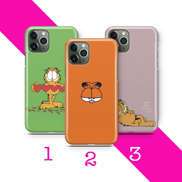Cartoon Garfield Phone Case - Etsy