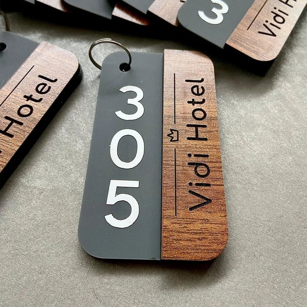 Hotel Key Holder - Etsy