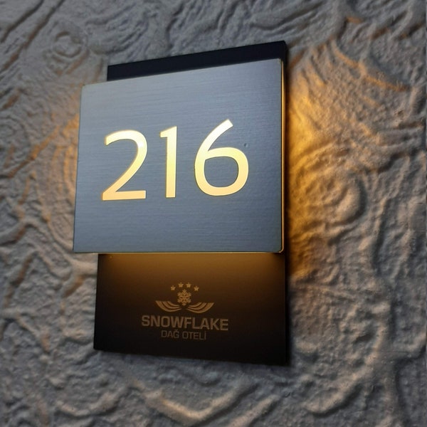 Hotel Room Number Plates - Etsy