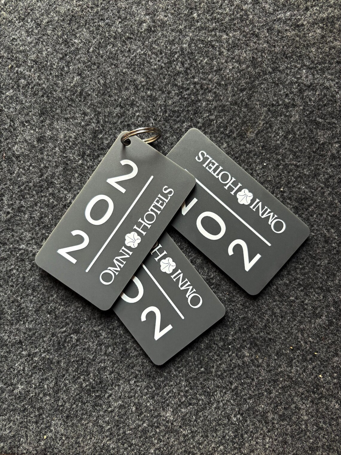 Custom Guesthouse Key Holder, Personalized Hotel Key Fob, Keychain With ...