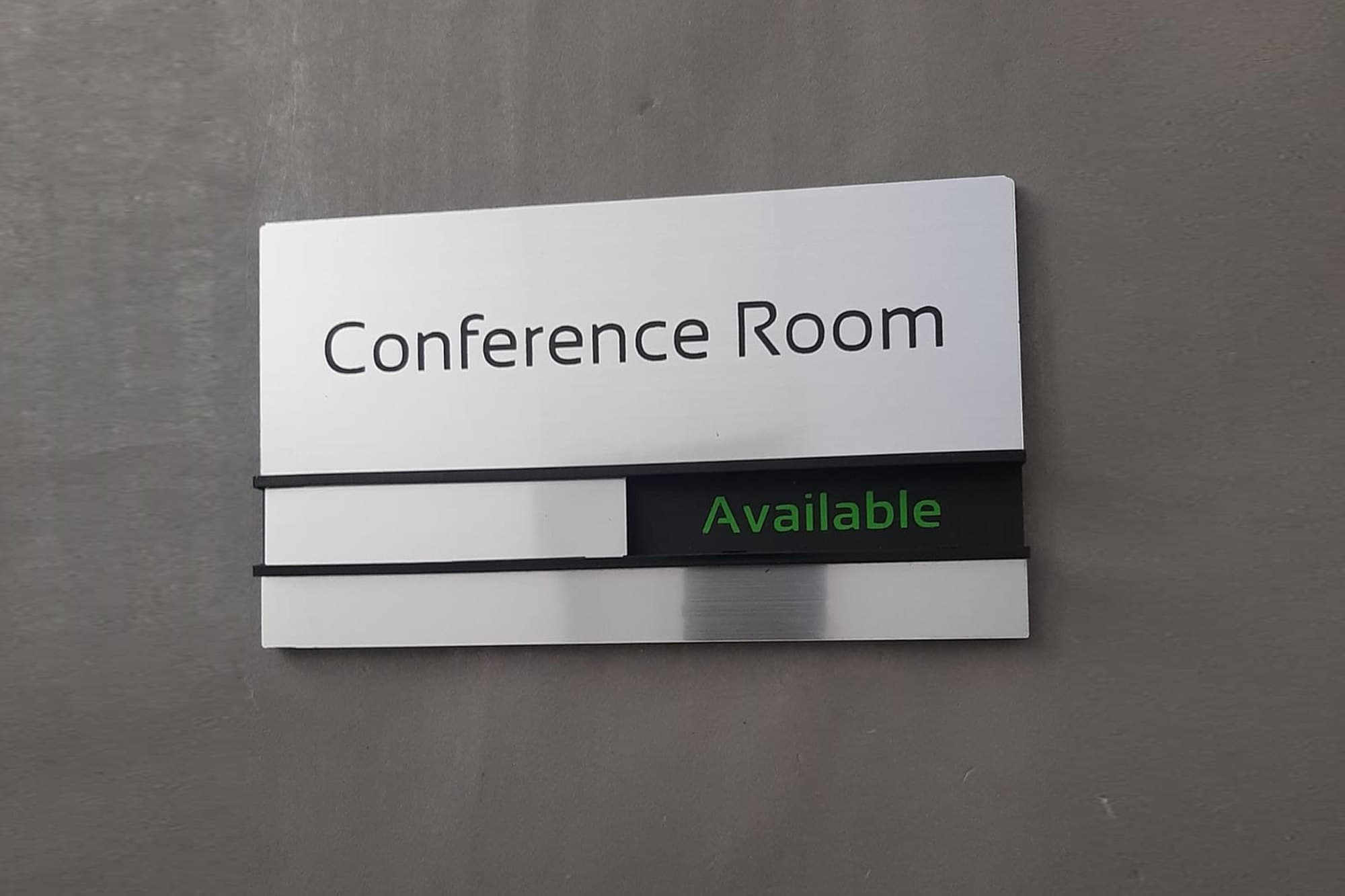 Can Be Moved Custom Busy Available Conference Room Door Sign, Door ...