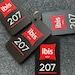 Key Holder for Hotels, Personalized Key Fob With Logo and Room Number ...