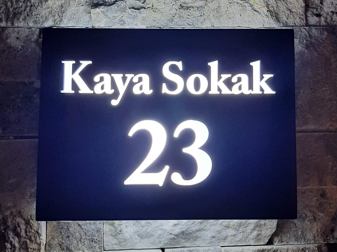 Luminous House Number Sign, Outdoor Waterproof Door Sign, Minimalist ...