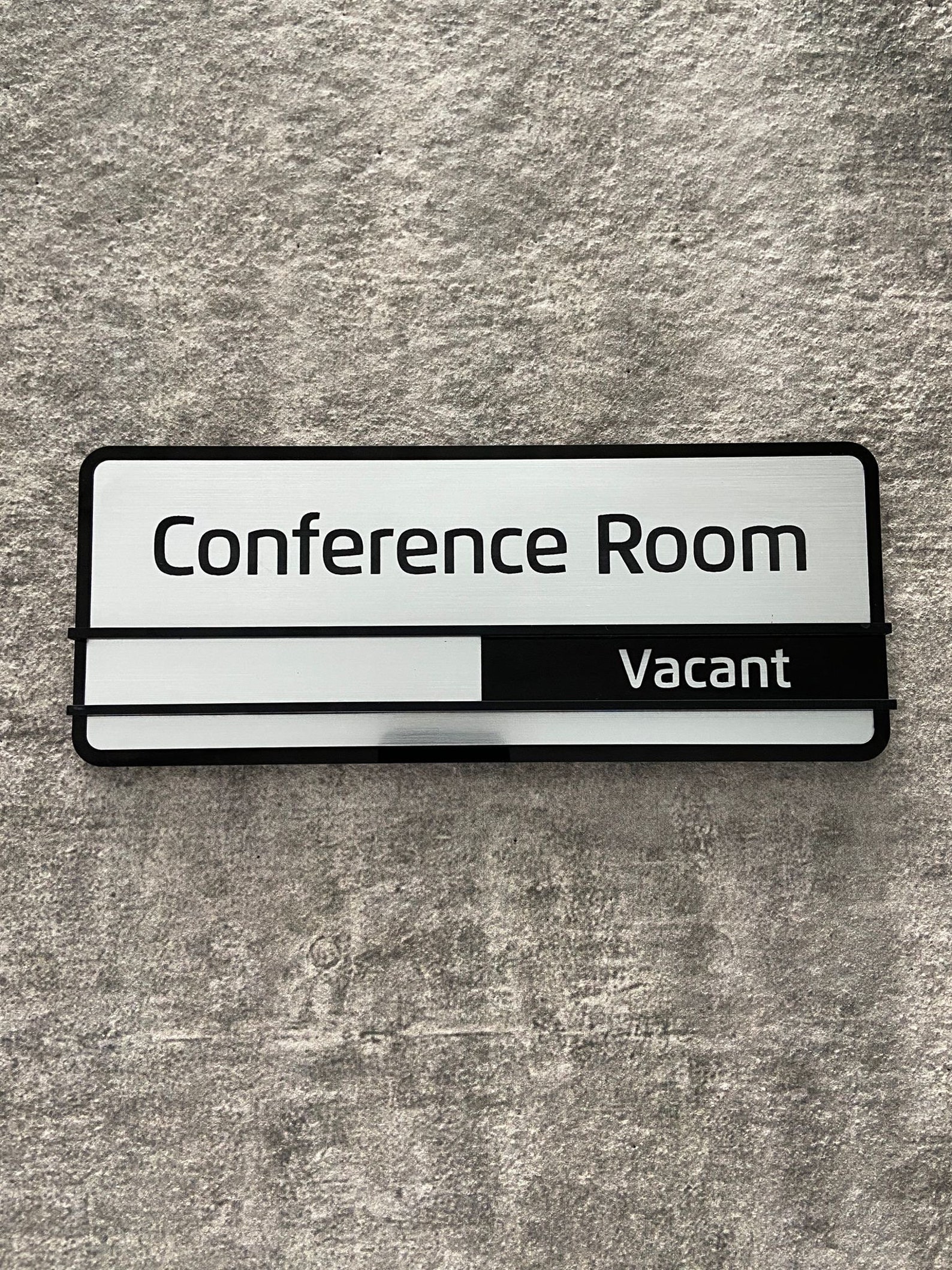 Modifiable Conference Room Sign, in Use - Vacant Status Indicator ...