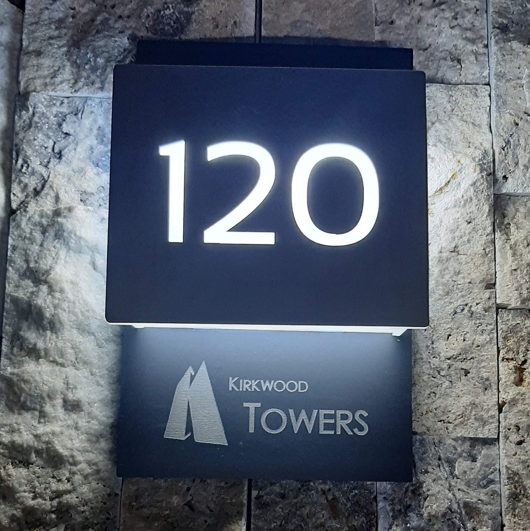 Modern Door Room Sign, Custom Hotel Sign, Acrylic Door Number Sign ...