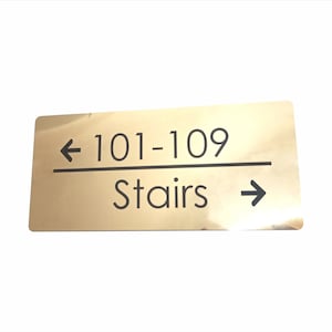 Custom Directional Signs, Hotel Room Directories, Floor Navigation ...