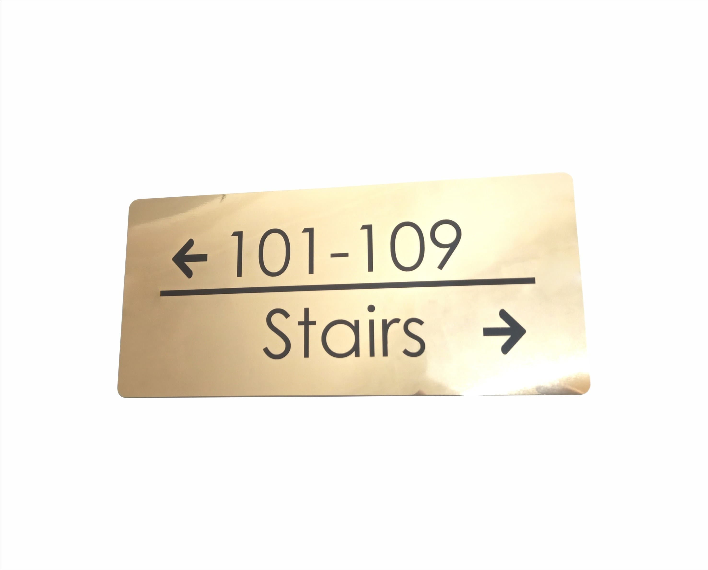Custom Directional Signs, Hotel Room Directories, Floor Navigation ...