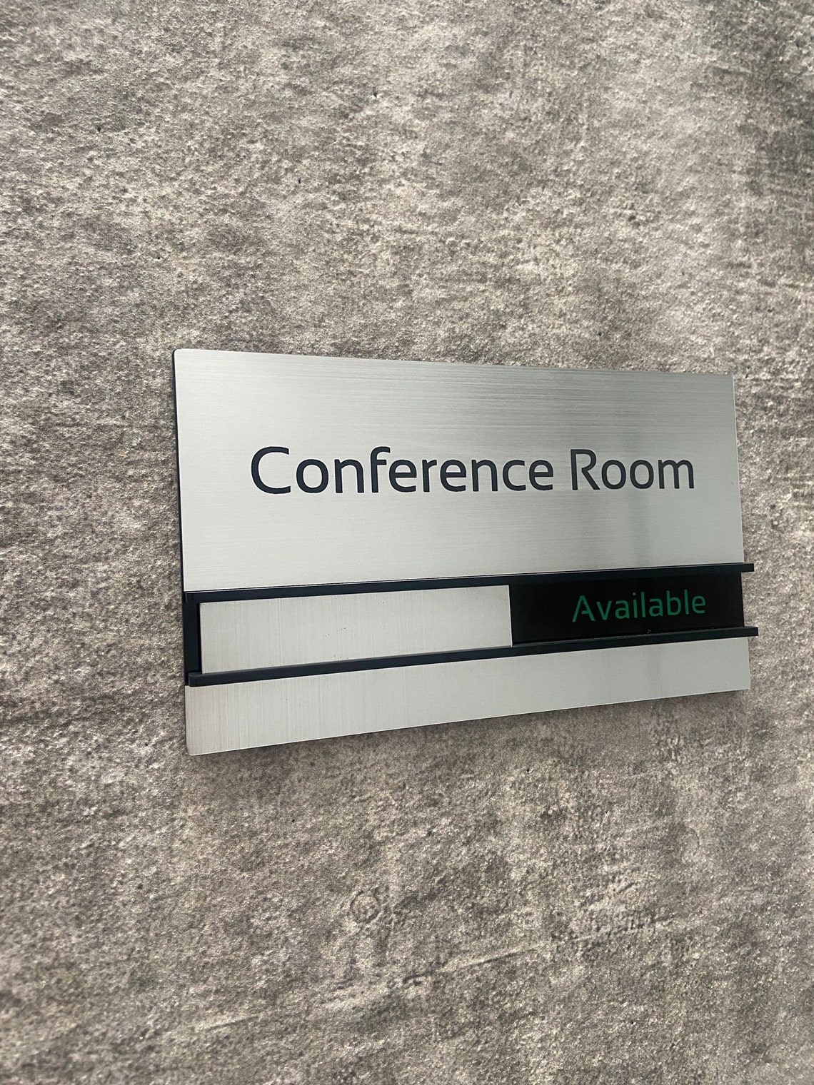 Versatile Conference Room Status Sign, Changeable Busy - Available ...