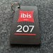 Key Holder for Hotels, Personalized Key Fob With Logo and Room Number ...