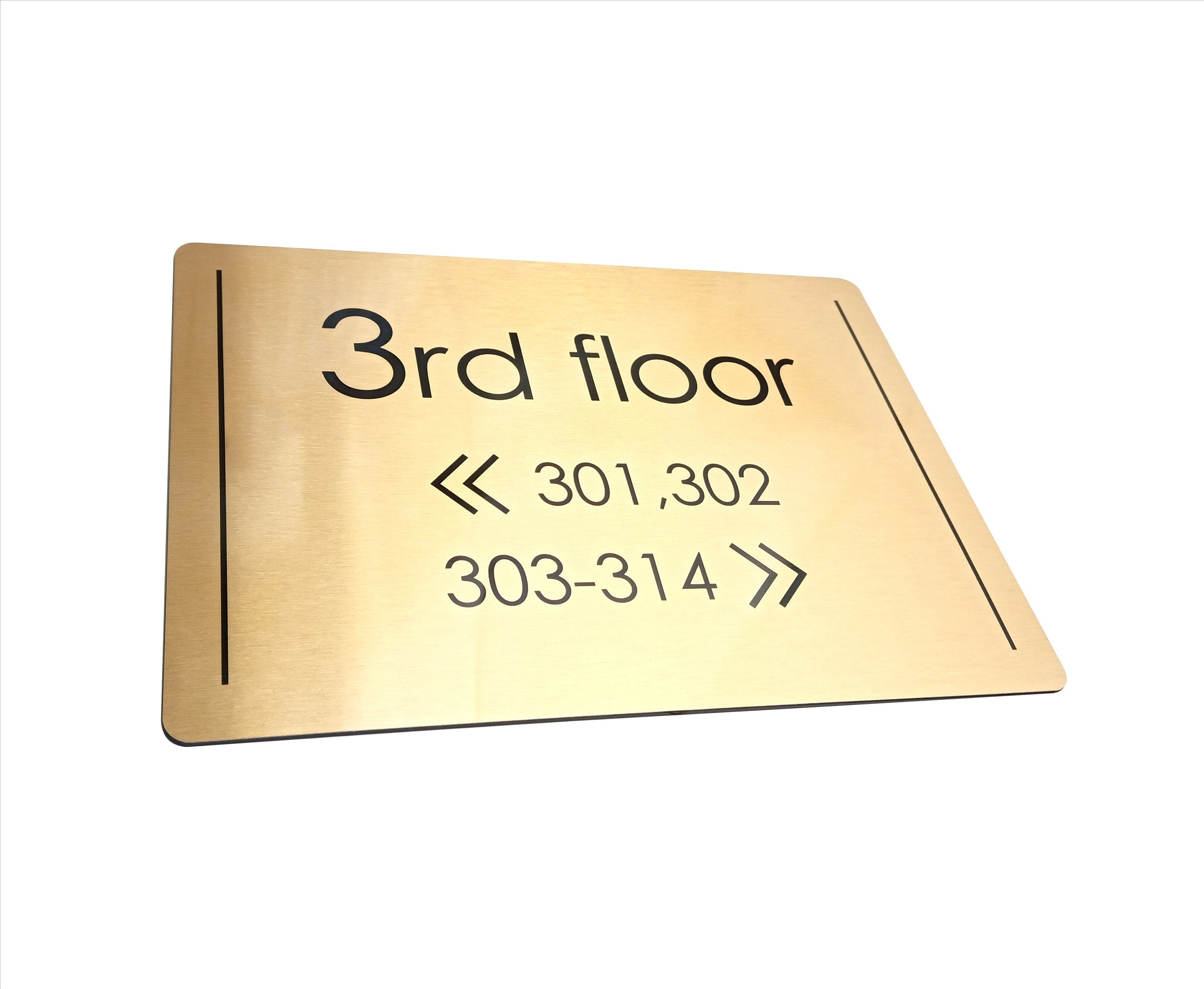 Custom Directional Signs, Hotel Room Directories, Floor Navigation ...