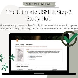 The ULTIMATE Medical Student Notion Template Bundle - Etsy