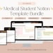 The ULTIMATE Medical Student Notion Template Bundle - Etsy