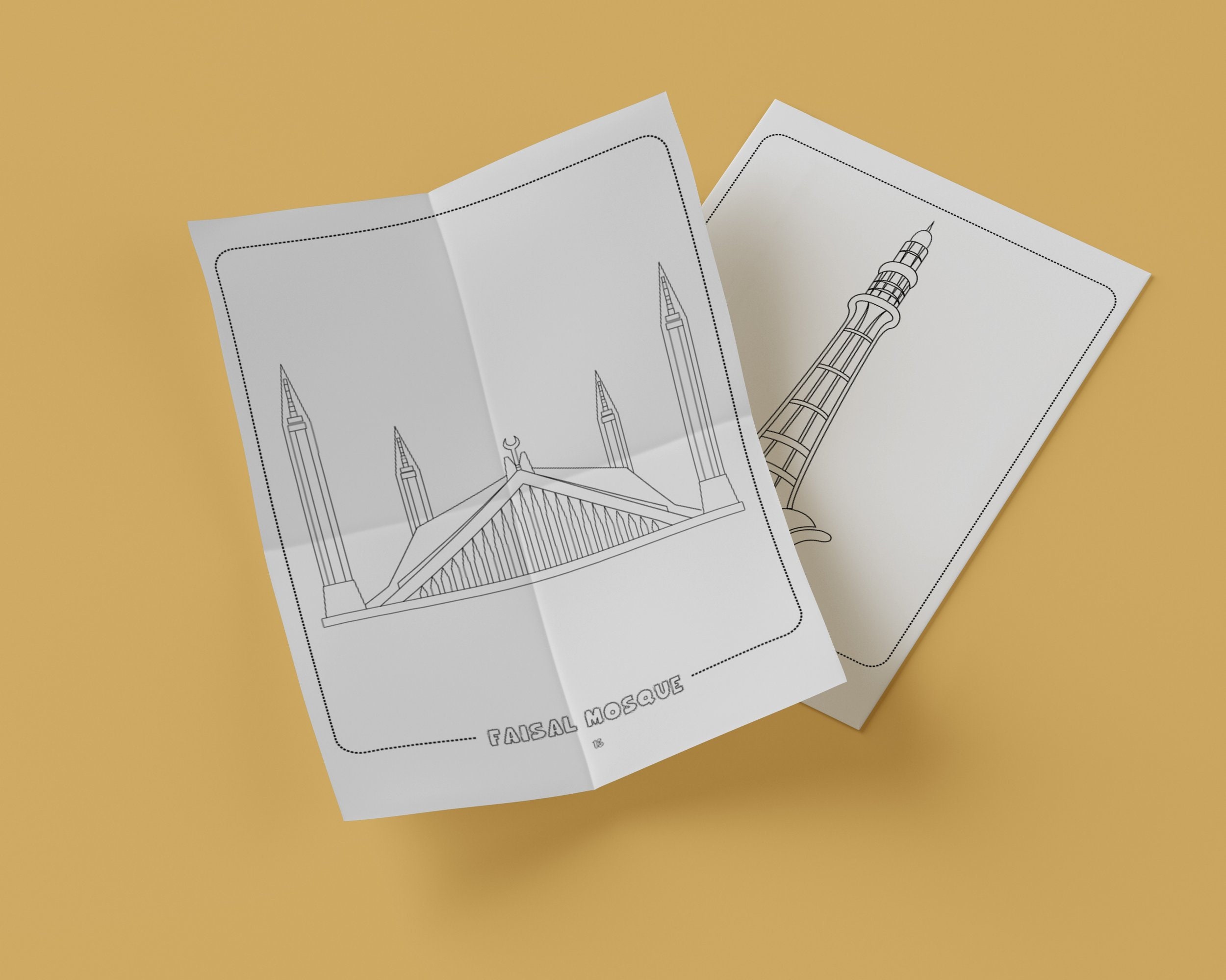 Let's Learn About Pakistan Coloring Book - Etsy