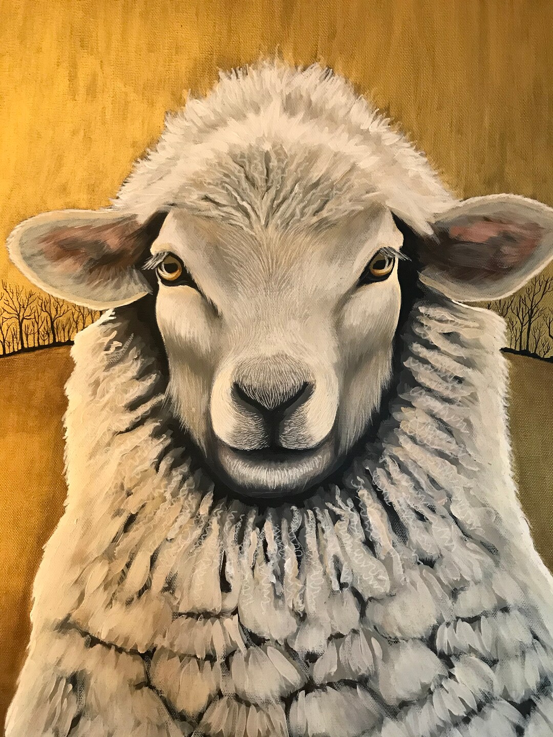 Gold Sky Sheep - Etsy
