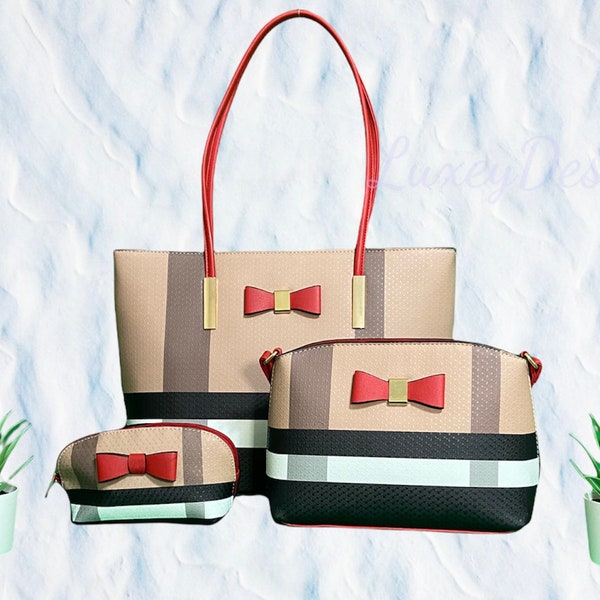 Plaid Handbags - Etsy