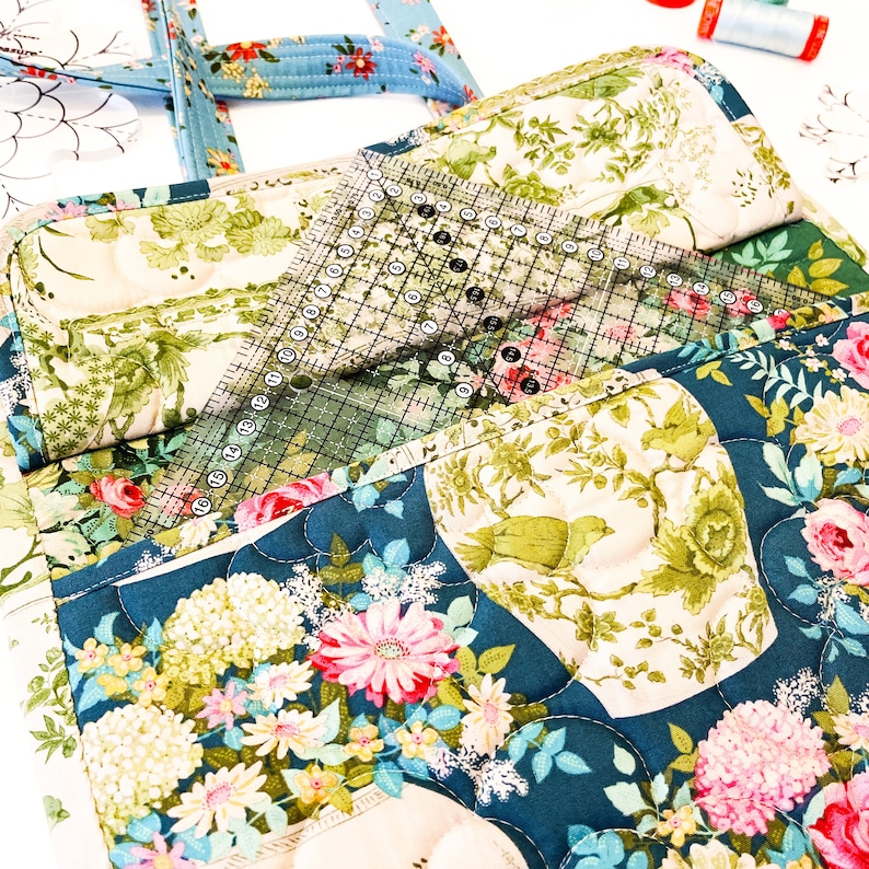 Pattern - Ruler Bag With Special Compartments (patchwork and Quilting ...