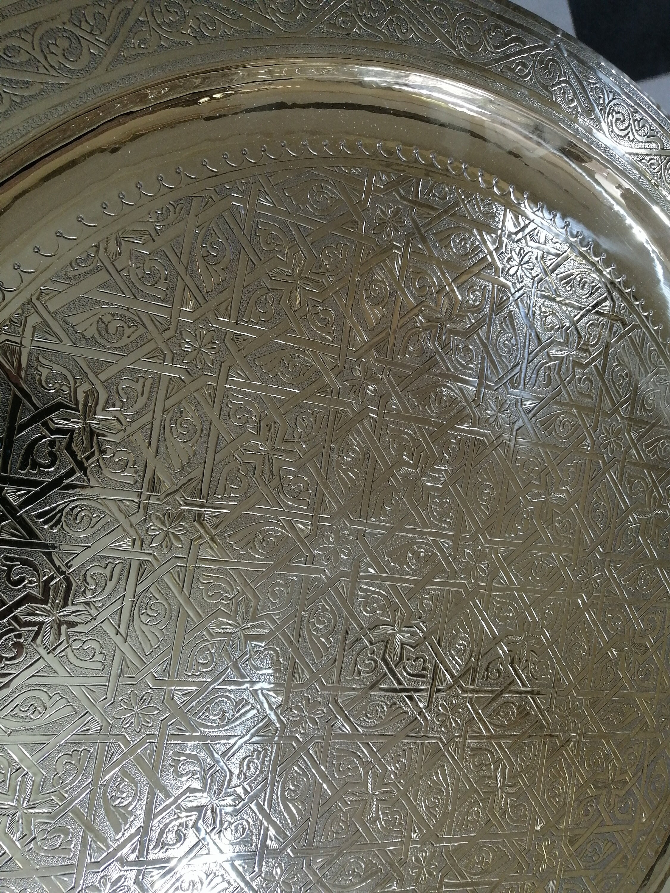 Moroccan Tray, Moroccan Tea Table, Moroccan Coffee Table, Carved ...
