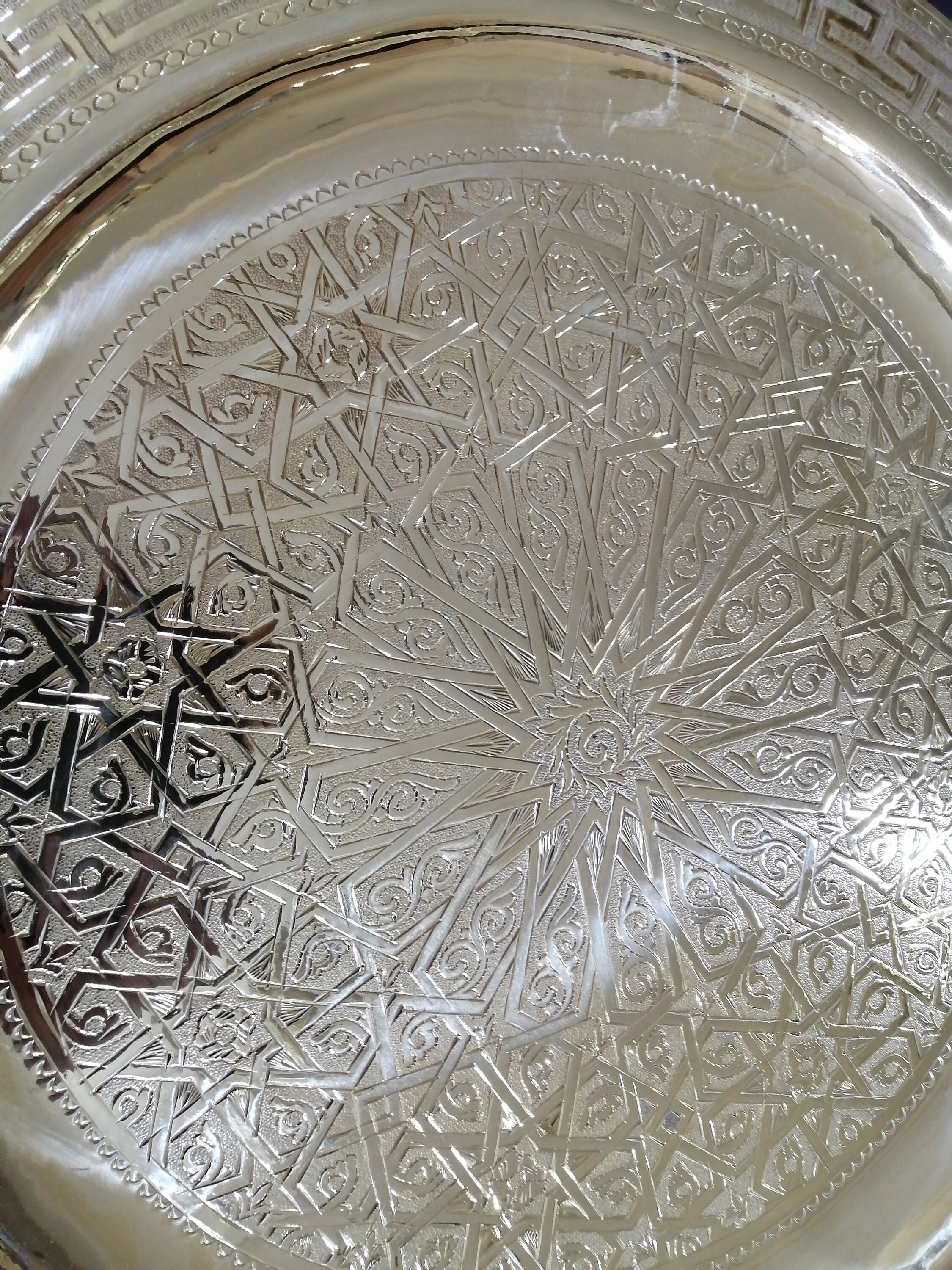 Moroccan Tray, Moroccan Tea Table, Moroccan Coffee Table, Carved ...