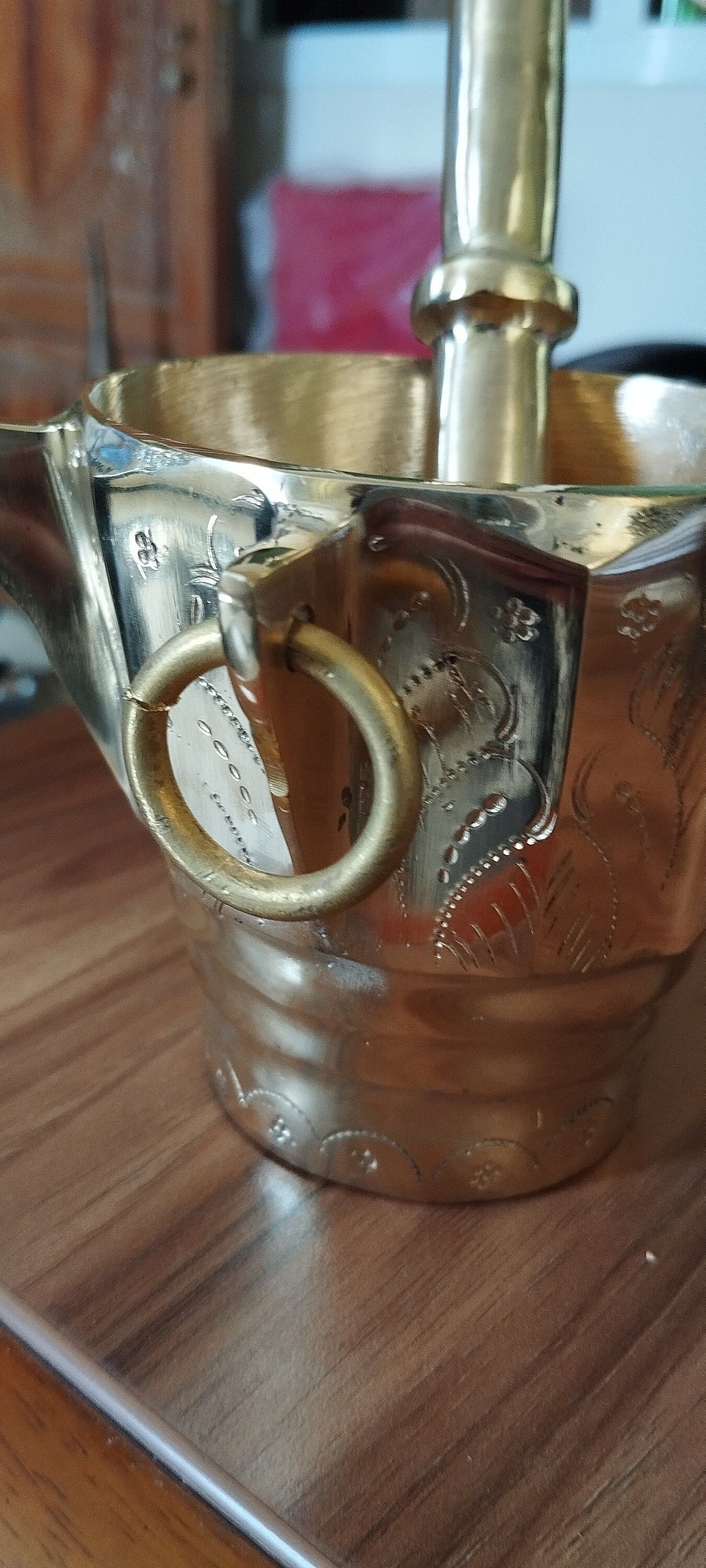 Enhance Your Kitchen With a Vintage Moroccan Brass Mortar and ...