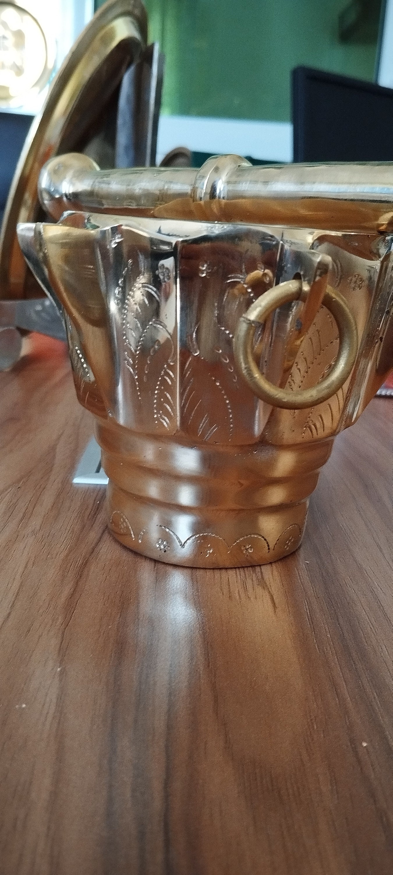 Enhance Your Kitchen With a Vintage Moroccan Brass Mortar and ...
