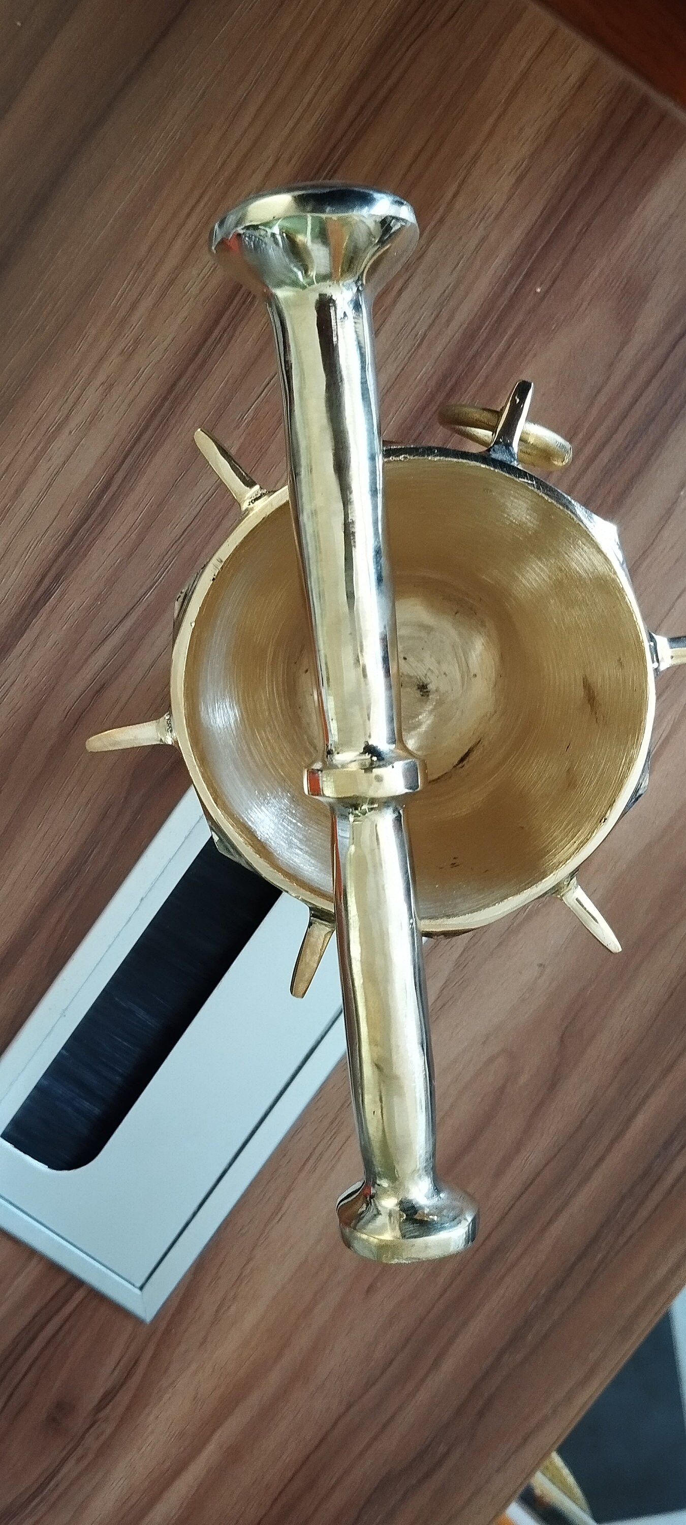 Enhance Your Kitchen With a Vintage Moroccan Brass Mortar and ...