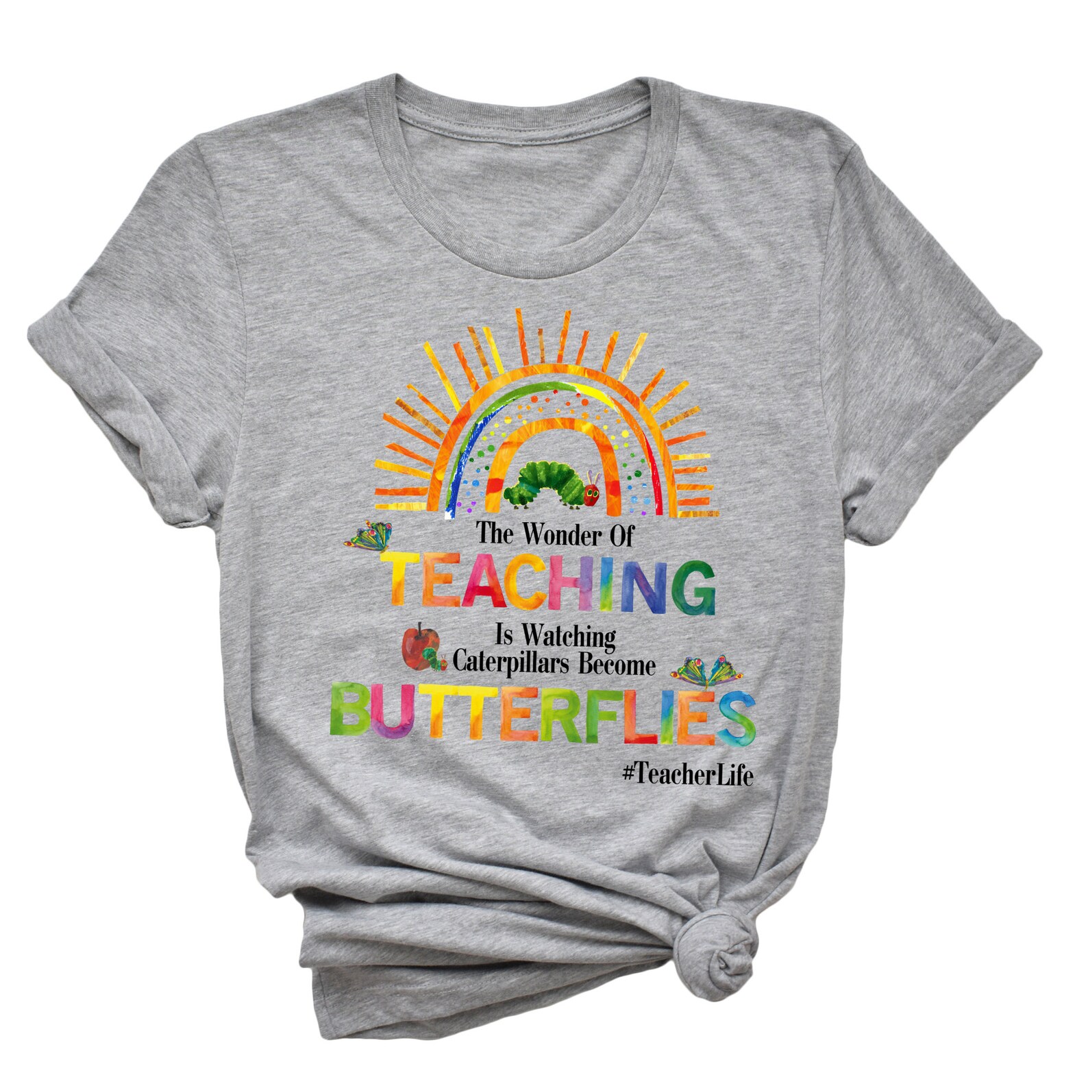 Very Hungry Caterpillar Teacher Shirt Very Hungry Caterpillar - Etsy
