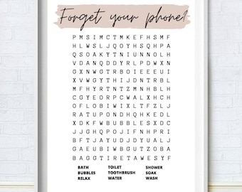 Word Search Svg | Etsy UK