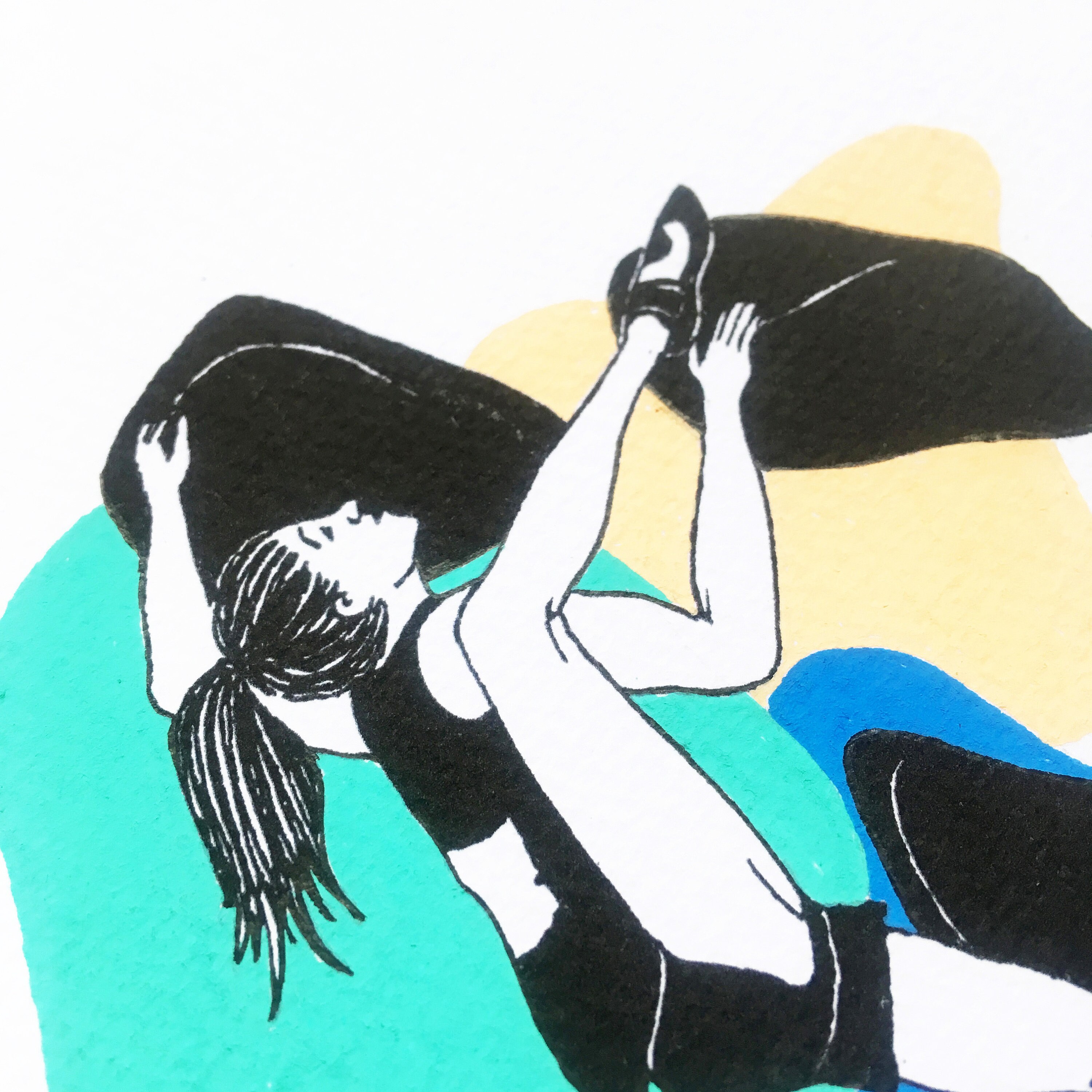 Bouldering Print, Gift for Climber, Gift for Boulderer, Indoor Climbing ...