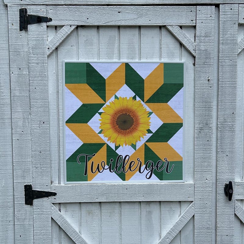 Custom Barn Quilt - Etsy