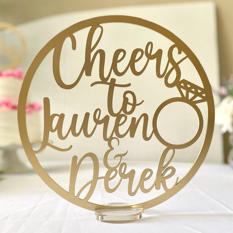 Centerpiece Table Sign - Etsy