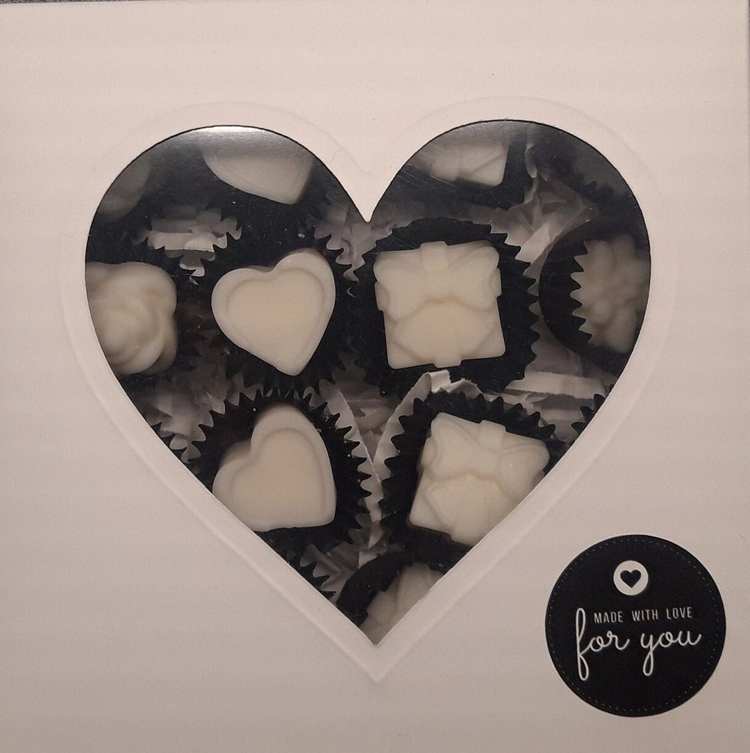 BOX Body Lotion, Box With Mini Chocolates 100% Natural Wax, Oils & Pure ...