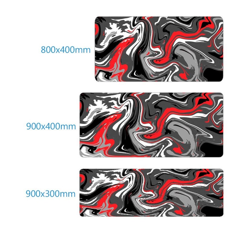 Liquid Desk Mats Different Colours and Sizes Mouse Pad - Etsy