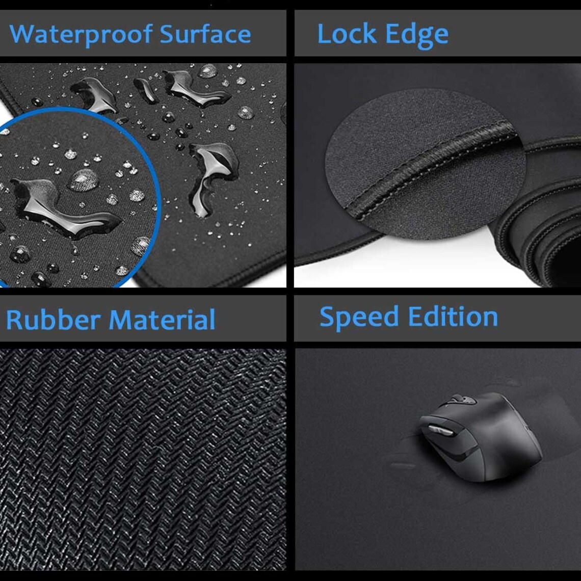 Liquid Desk Mats Different Colours and Sizes Mouse Pad - Etsy