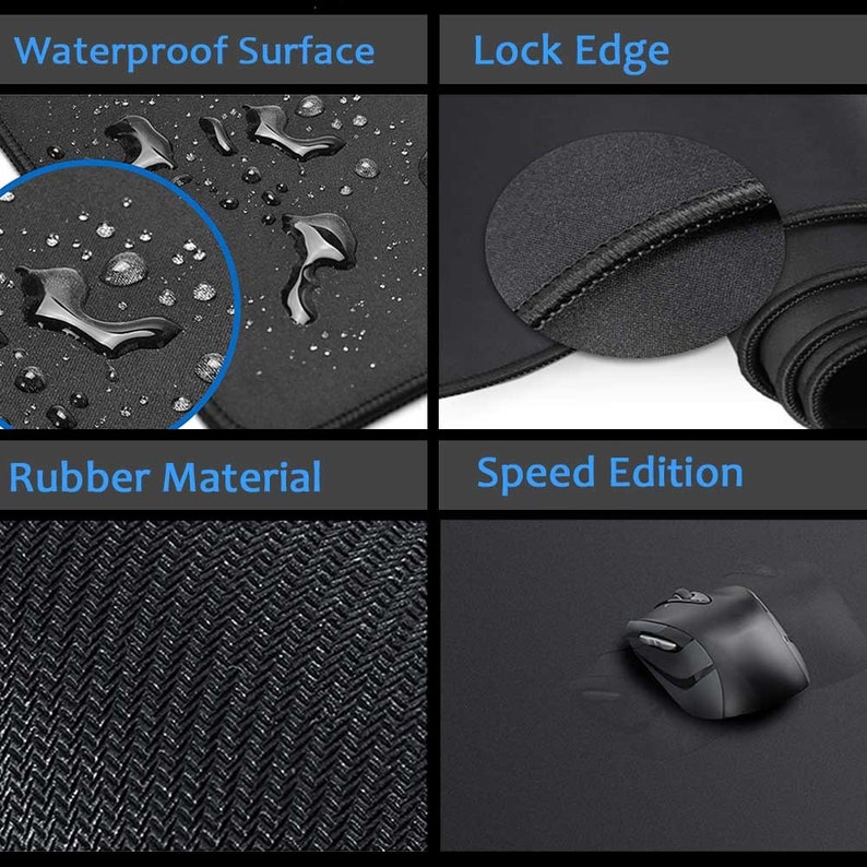 Liquid Desk Mats Different Colours and Sizes Mouse Pad - Etsy