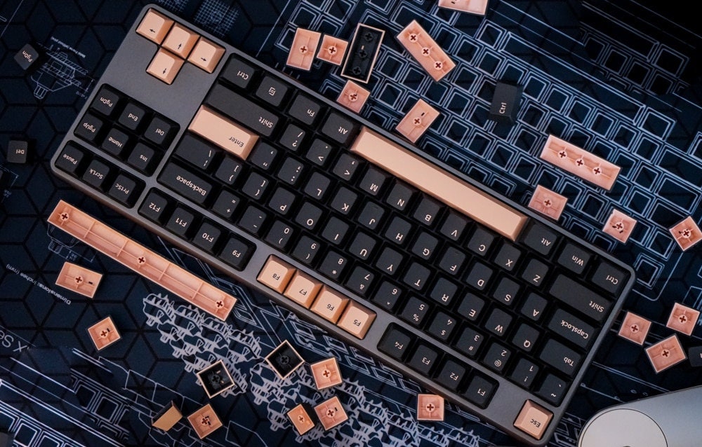 Olivia Night Keycap Set Cherry Profile PBT Plastic 160 | Etsy UK