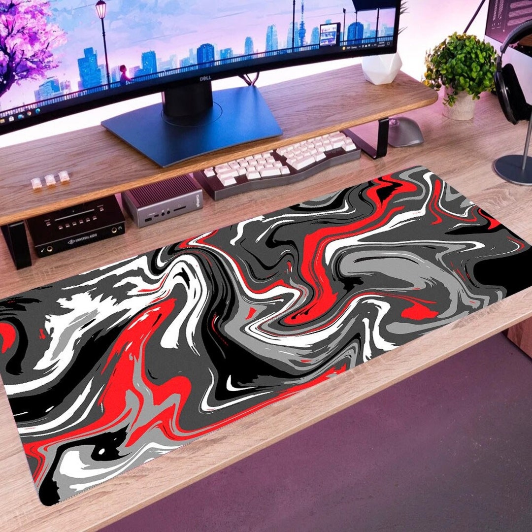 Liquid Desk Mats Different Colours and Sizes Mouse Pad Gaming Mouse Mat ...