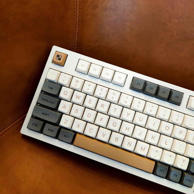 Minimalistic Coffee Shop Keycaps XDA Profile PBT Plastic | Etsy UK