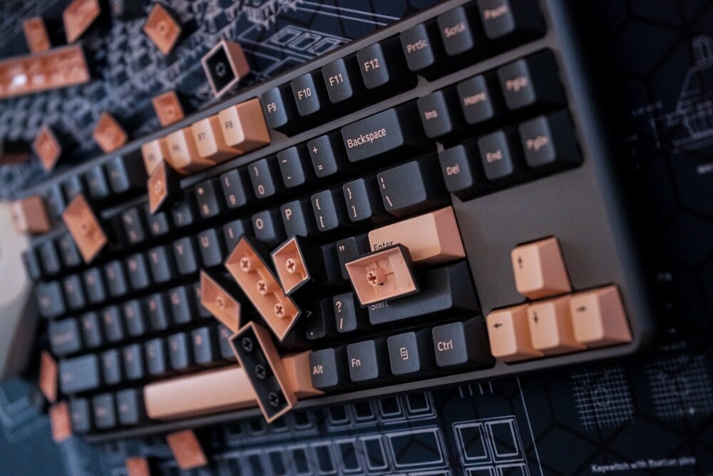 Olivia Night Keycap Set Cherry Profile PBT Plastic 160 - Etsy UK