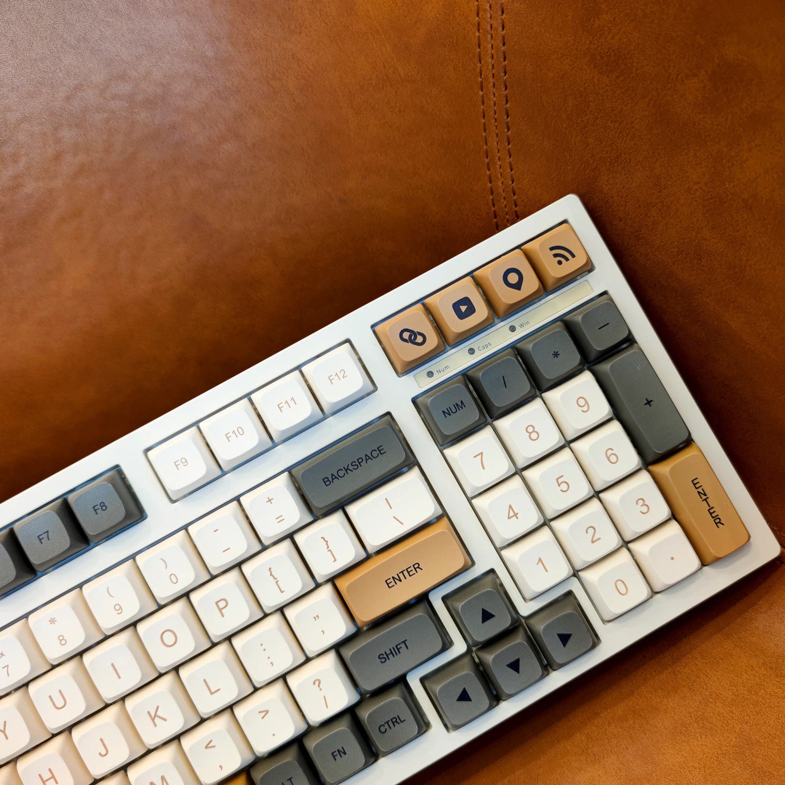 Minimalistic Coffee Shop Keycaps XDA Profile PBT Plastic | Etsy UK