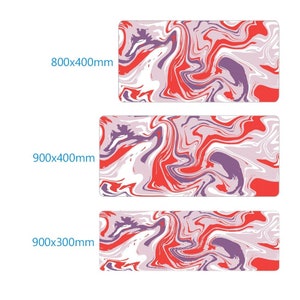 Liquid Desk Mats Different Colours and Sizes Mouse Pad Gaming Mouse Mat ...