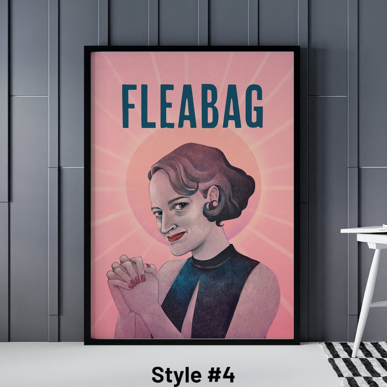 Fleabag Poster Fleabag TV Series Poster Fleabag Print Fleabag Wall Art ...