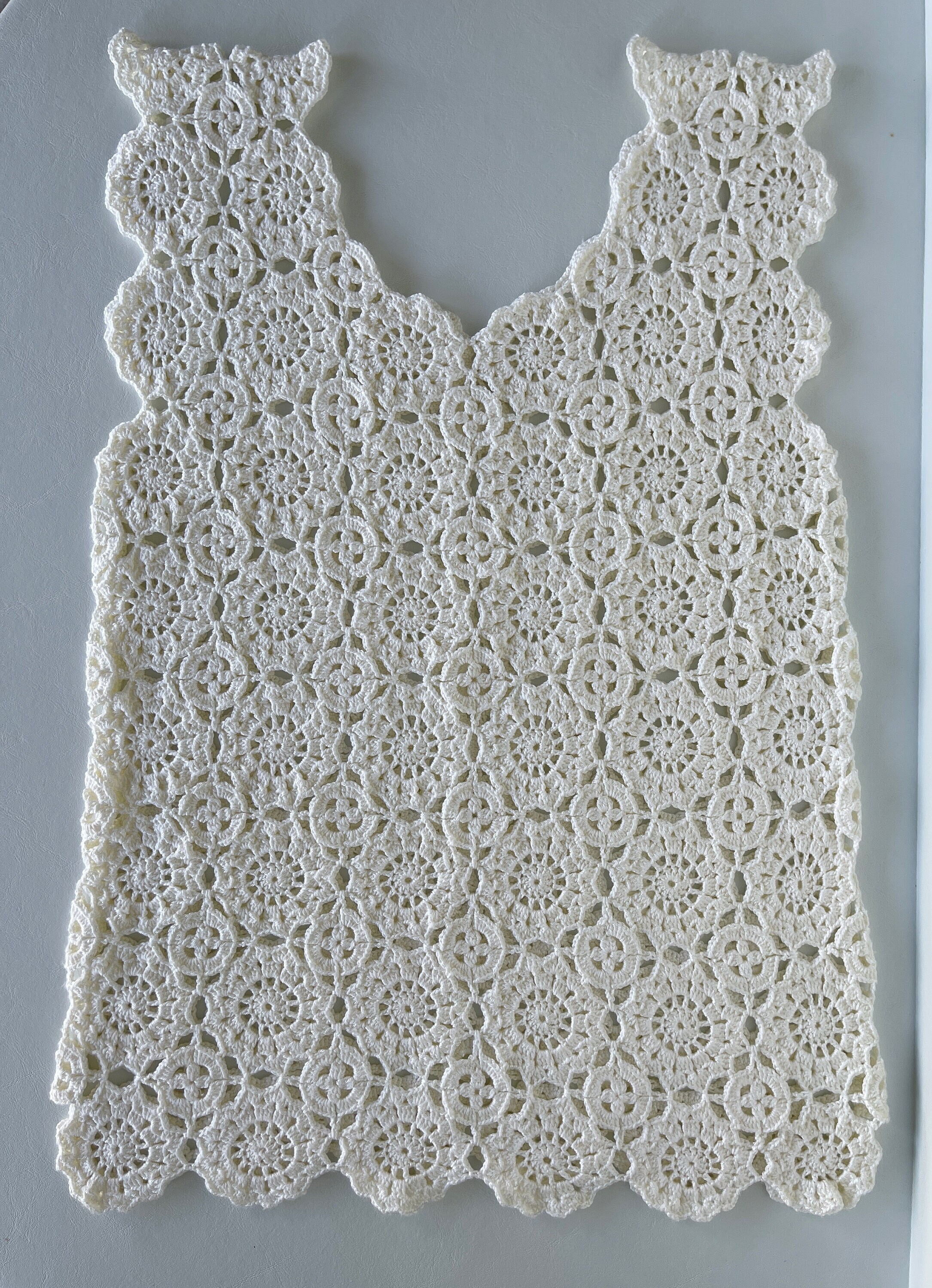 White Handmade Crochet Top (XS/S) - Etsy