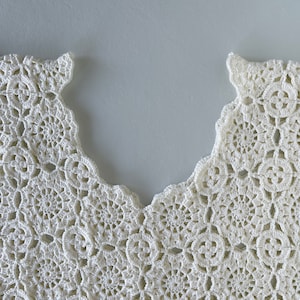 White Handmade Crochet Top (XS/S) - Etsy