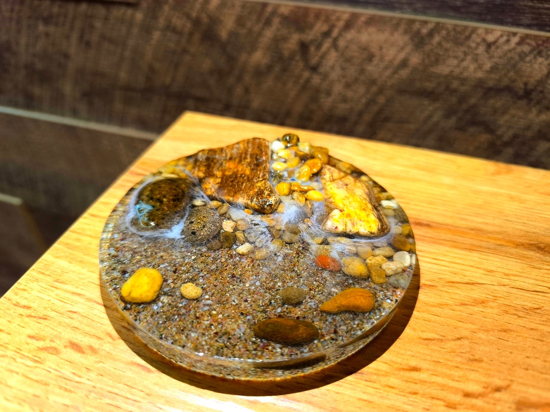 Waterscape Realistic Resin Pebbles Pond for Terrarium, Ooak Fairy ...