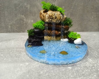 Resin Diorama Waterfall - Etsy
