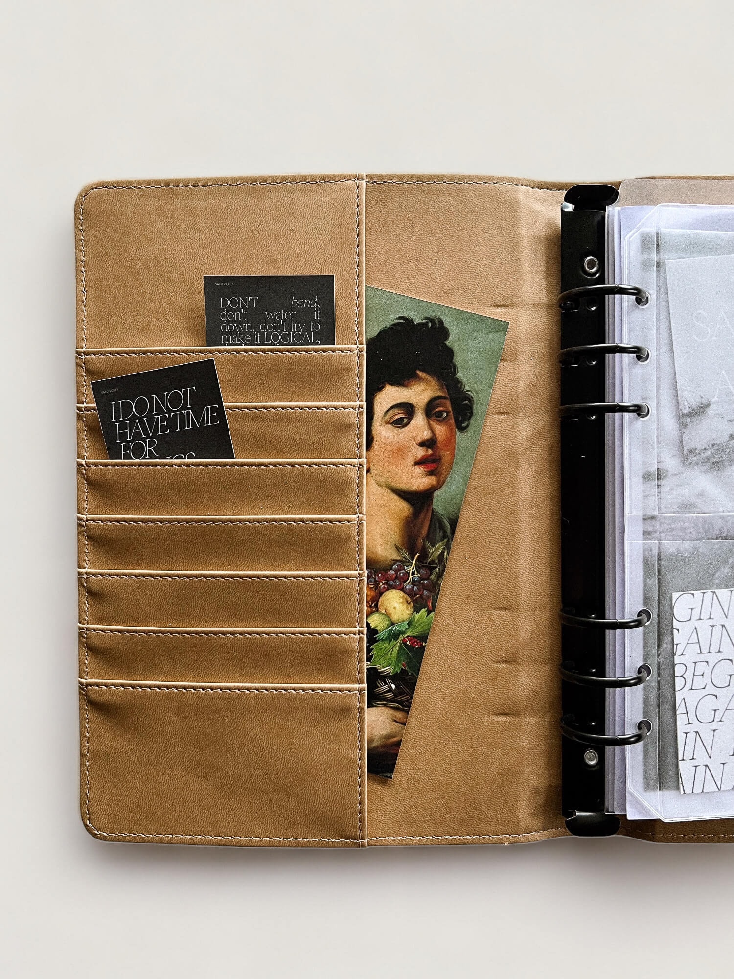 Custom A5 Binder 6 Ring Binder Planner Cover A5 Notebook Cover ...