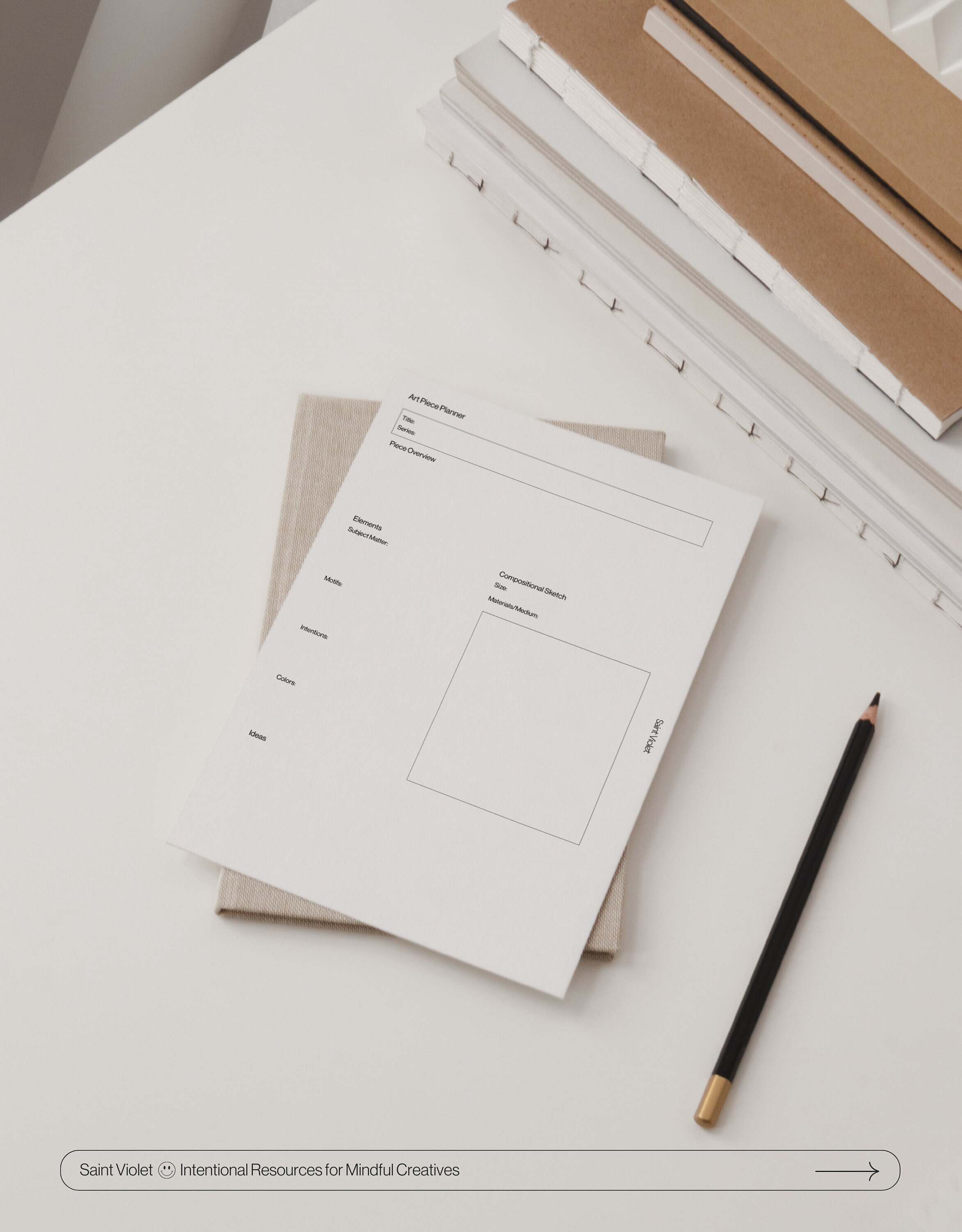 Creative Project Planner for Artists and Designers Planner Bundle ...